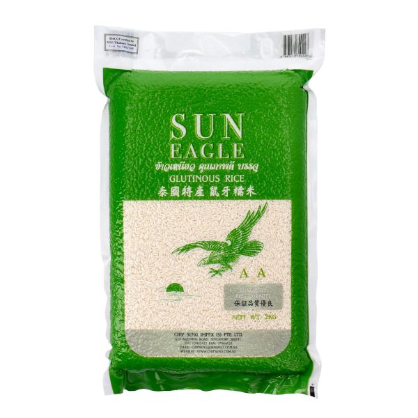 Sun Eagle Glutinous Rice - 2kg - Chip Seng Impex (S) Pte Ltd